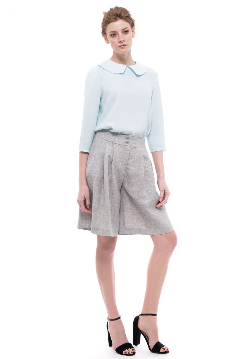 Wide Leg Short Pants - Chemistry Studio©