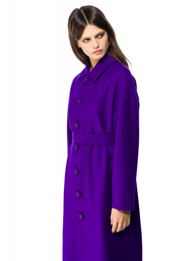 Button Detailed Oversized Wool Coat - chemistry-studio