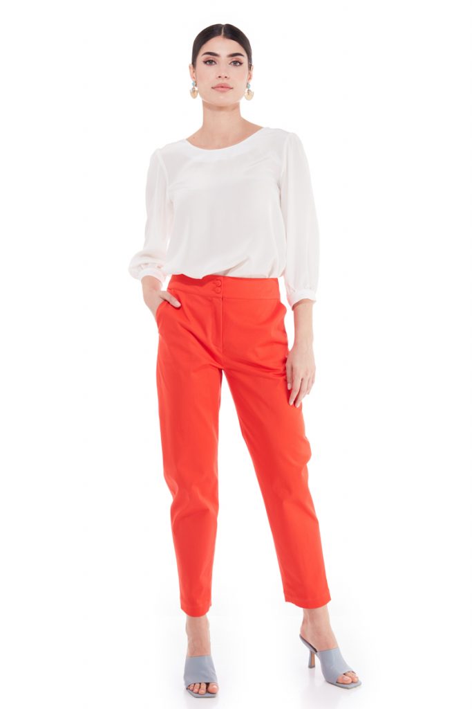 Rosa Cotton Trousers - chemistry-studio